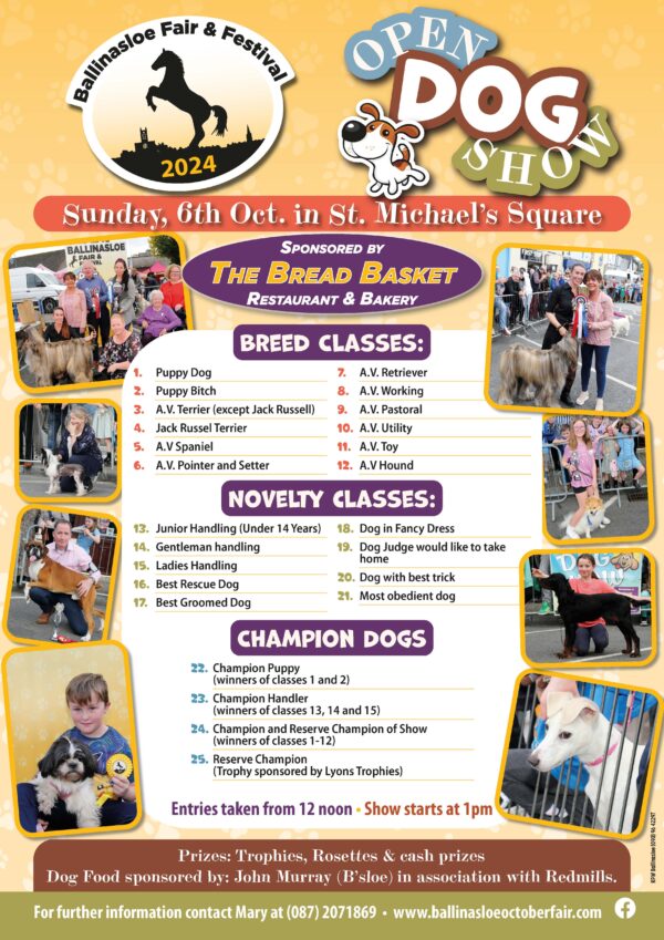 Ballinasloe Fair & Festival – October 1st – October 8th 2023
