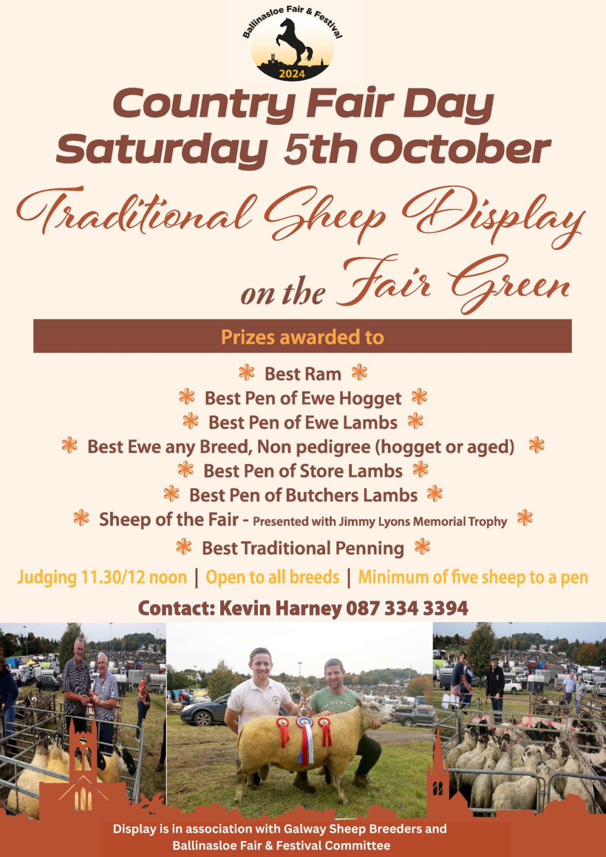 Ballinasloe Fair & Festival – October 1st – October 8th 2023